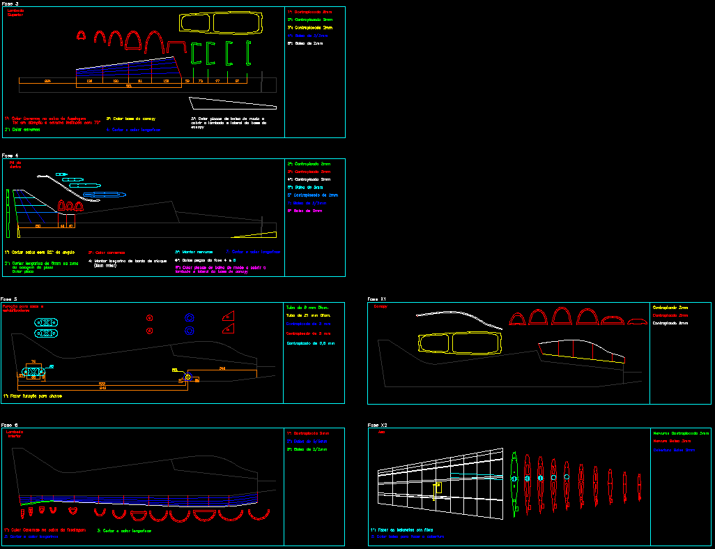 F3A RC Pattern: Planos (Plans)