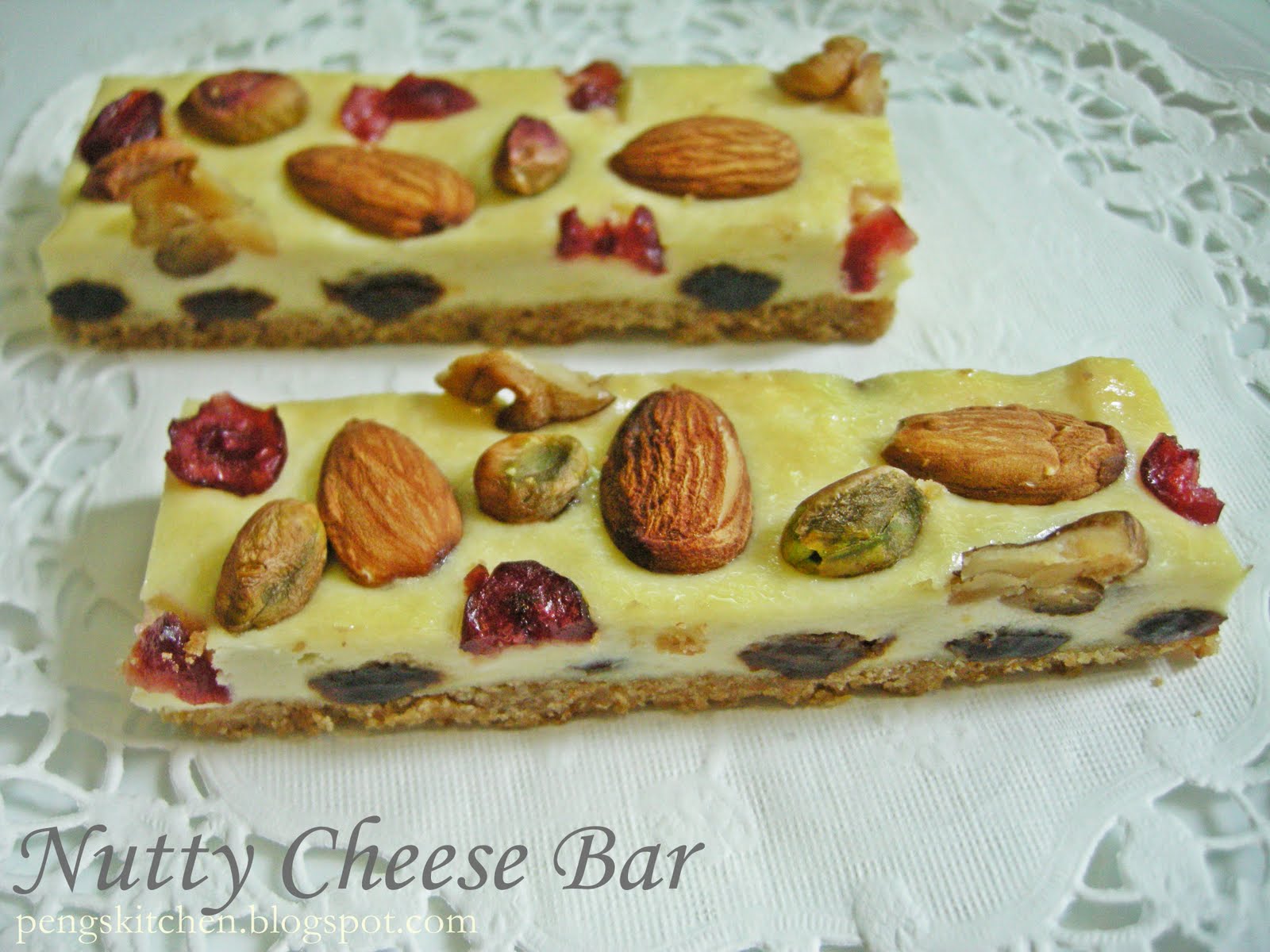 Peng's Kitchen: Nutty Cheese Bar