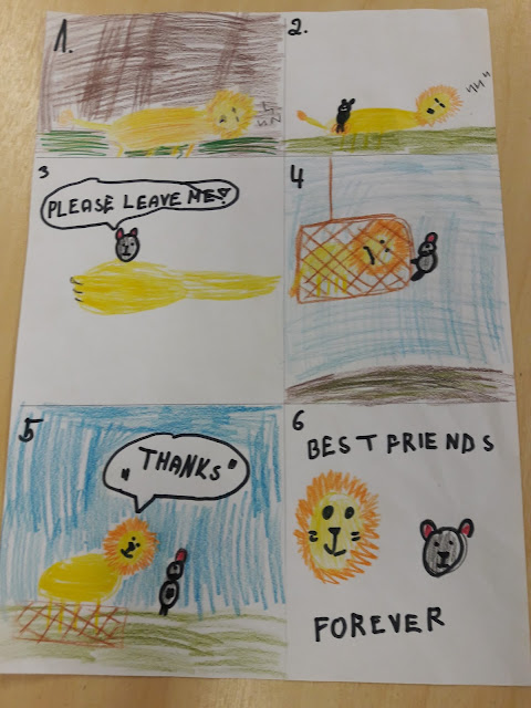 ENGLISH IS EASY! ENGLISH IS OK!: Comics from the year 4 students