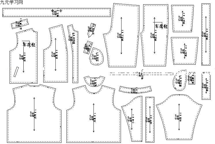 Garments Pattern and Pattern Making Methods.. | Heartbit Style