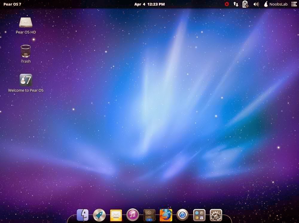 GHOSTYAR: Pear OS 7 (Looks Like Mac OS X)