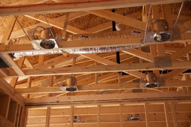 Payson Ponderings: Rough Electrical and HVAC