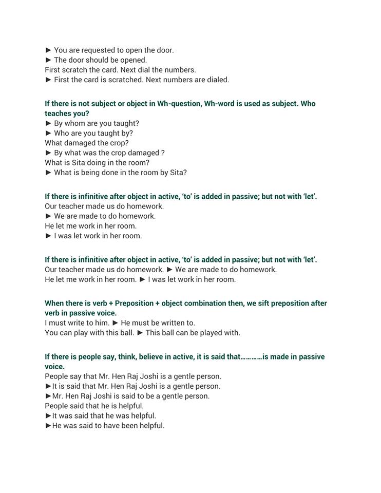 Class 11 English: Important Grammar Questions and Answers - Questions ...