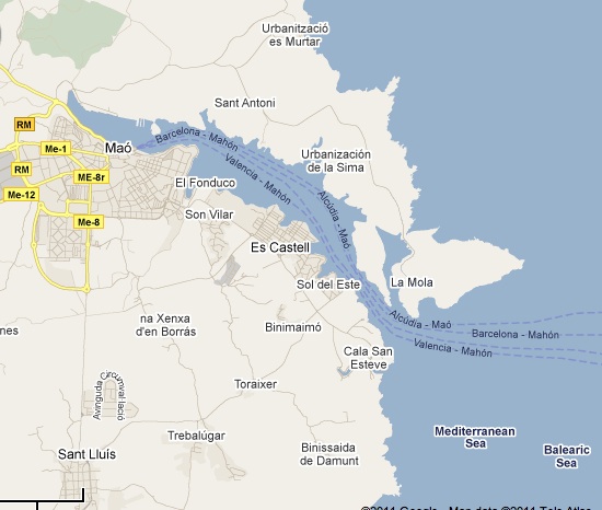 The Big Trip: Mahon, Menorca