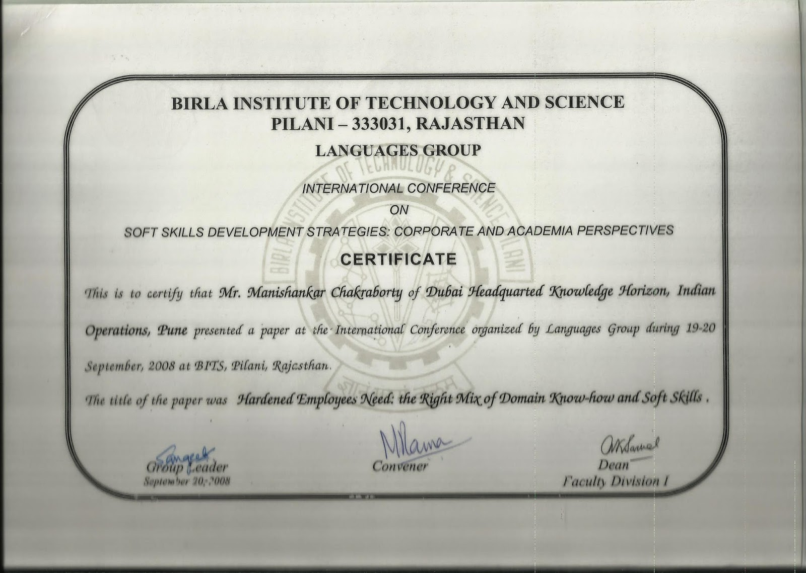 FREE KNOWLEDGE SHARING from The International Trainer and Consultant ...