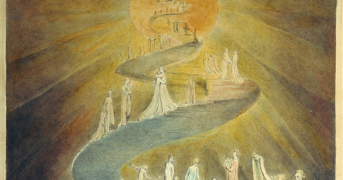 La Escalera de Jacob" o "El Sueño de Jacob" · William Blake · "Jacob’s ...
