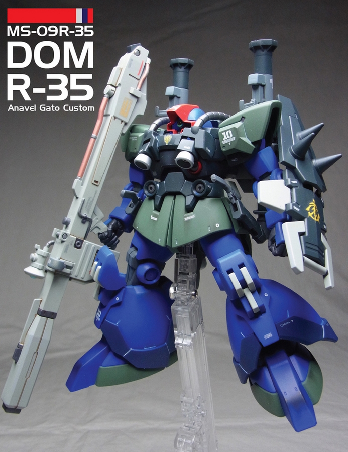 Custom Build: HGBF 1/144 Dom R35 [Anavel Gato]