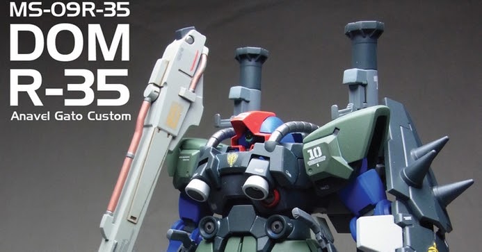 Custom Build: HGBF 1/144 Dom R35 [Anavel Gato] - Gundam Kits Collection ...