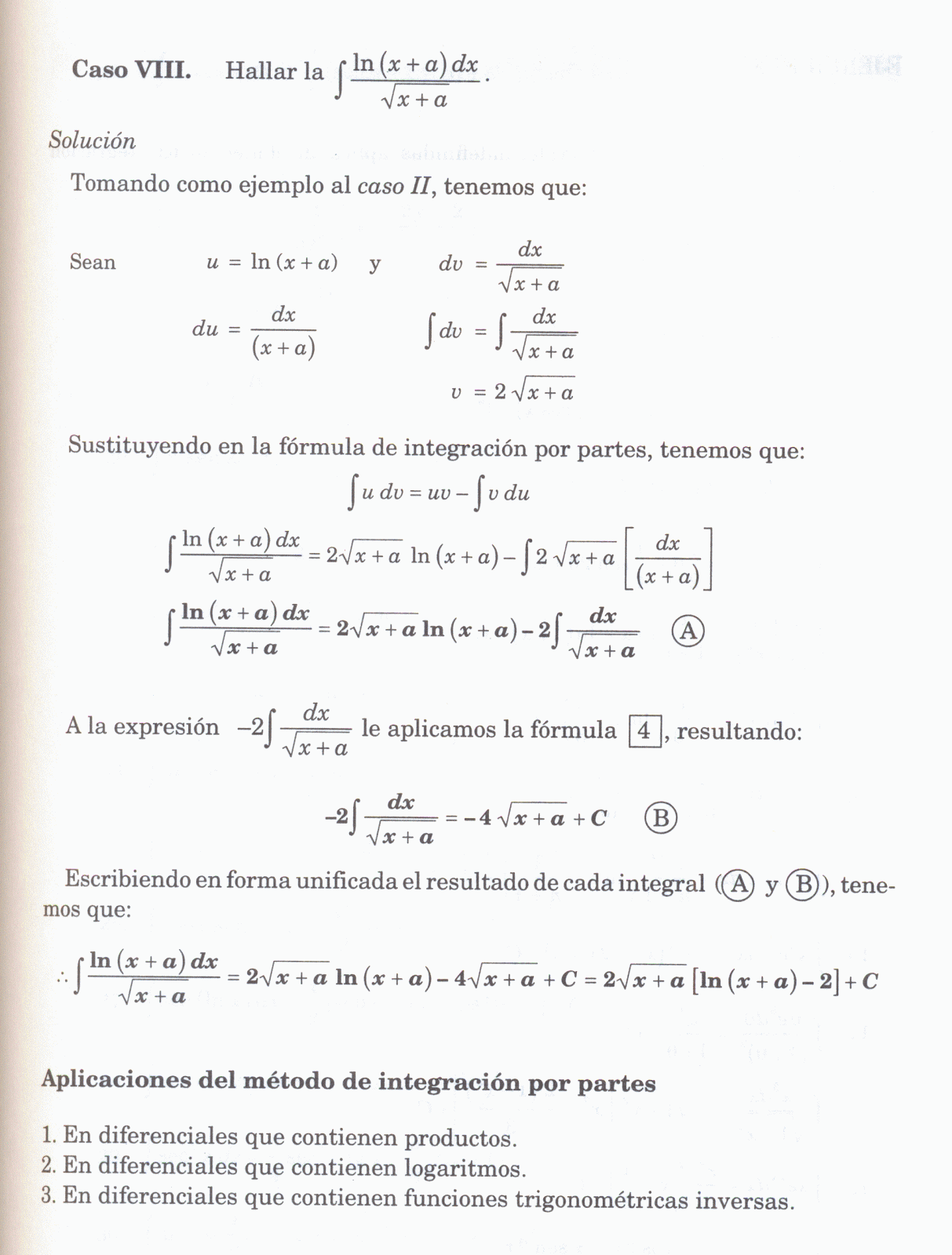 Matemáticas: Tema II Integral Definida (teoria )