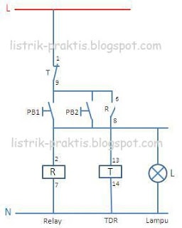 Cara Membuat Saklar Listrik Staircase dari Relay dan Timer - Listrik ...