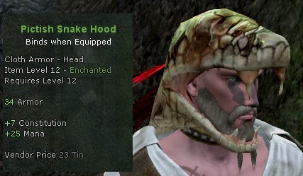 Age of Conan Gallery: Pictish Snake Hood