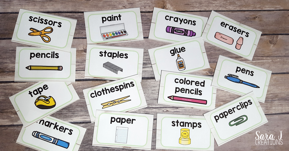 Shiplap Wood and Mint Themed Classroom Decor | Sara J Creations