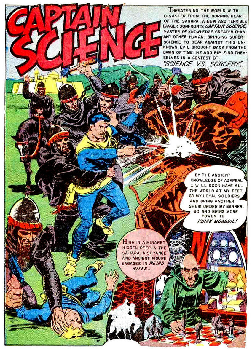 Pappy's Golden Age Comics Blogzine: Number 1206: Captain Science and ...