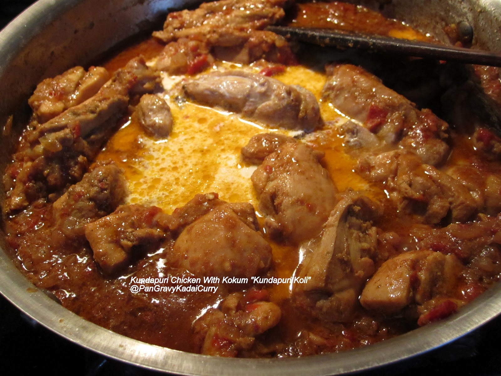 Pan Gravy Kadai Curry: Kundapuri Chicken With Kokum "Kundapuri Koli/Kori"
