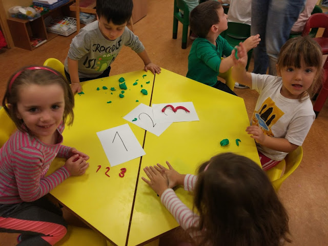 Cierzo de ilusiones: NÚMEROS DE PLASTILINA