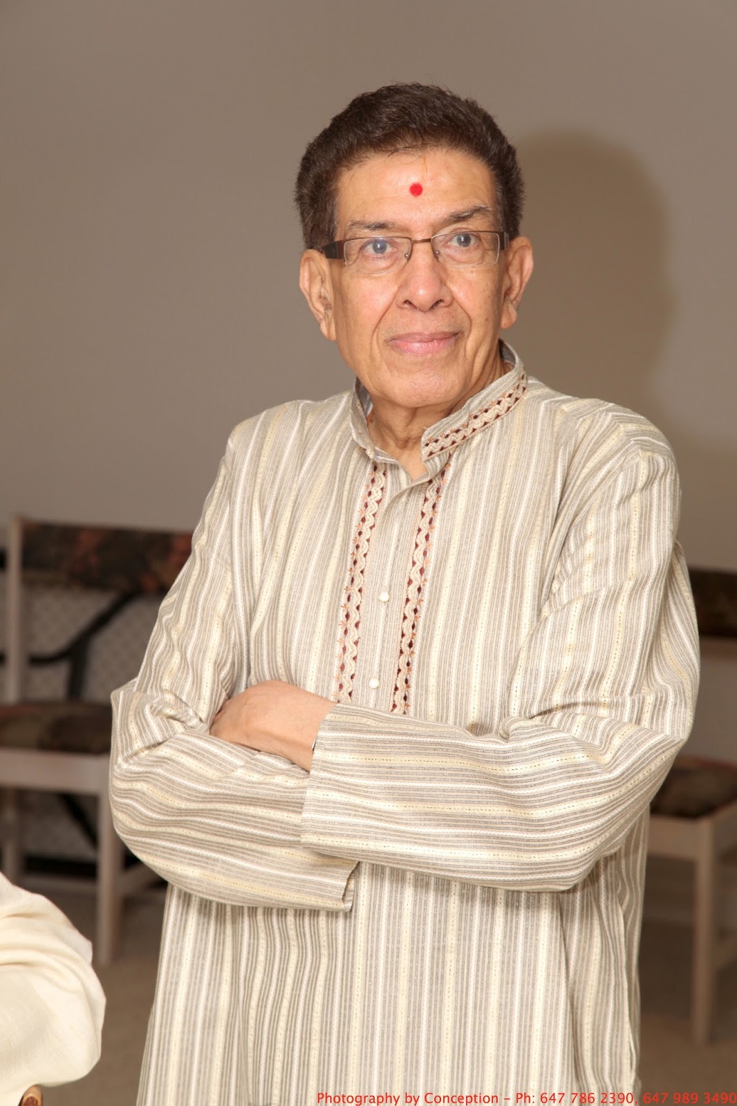 Nataraj Academy : Pujya "Bhaishree" at Ramesh chotai's house