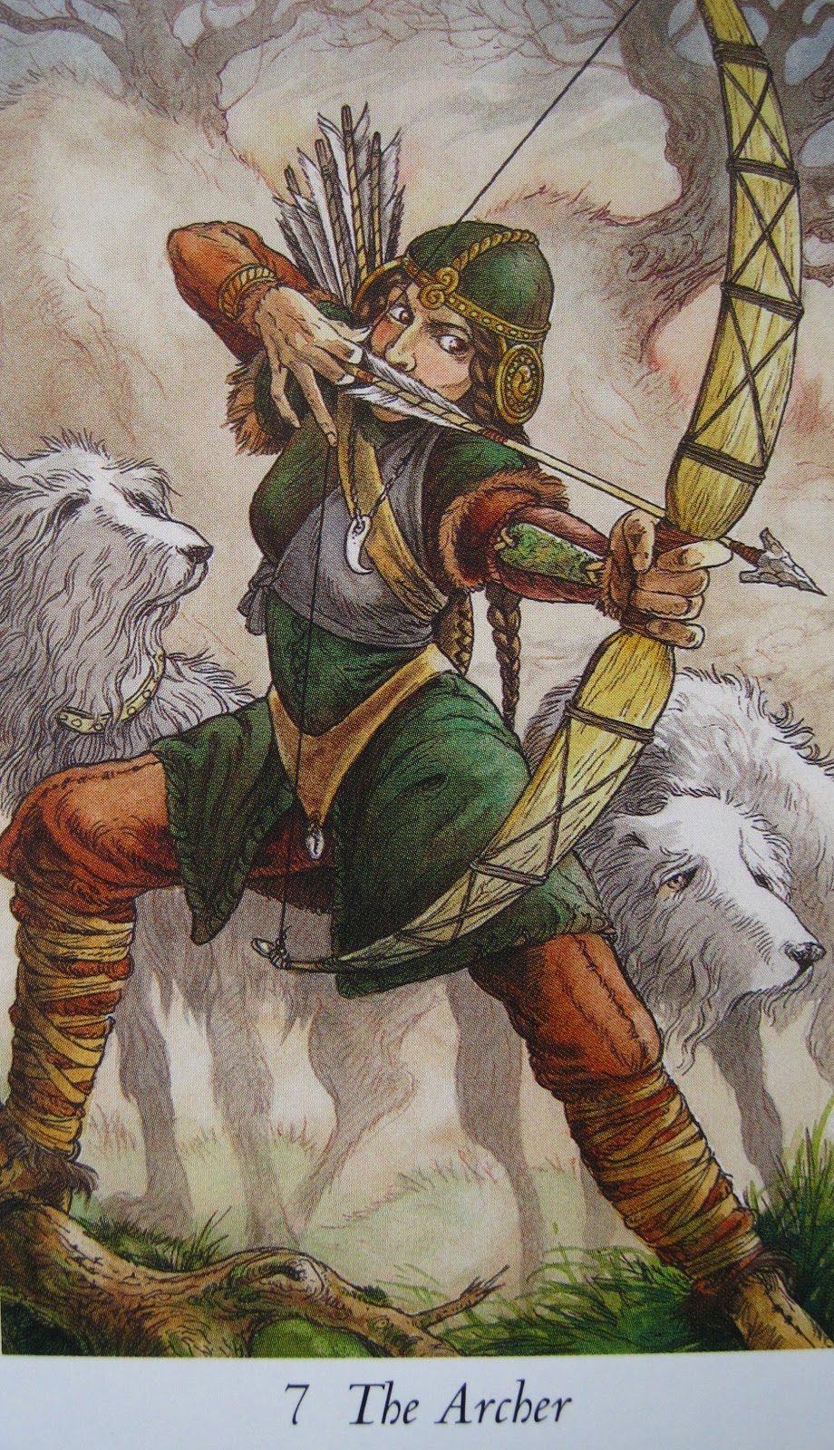 The Archer (The Chariot) - "Wildwood Tarot" Illustrator Will ...