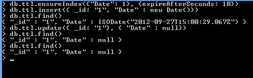 Mongodb 2 2 的 Time To Live Ttl 集合 Mongodb支持ttl 的版本 Csdn博客