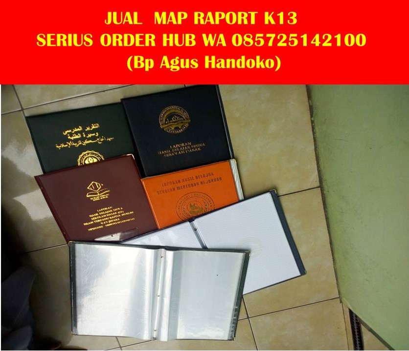 Map Raport akurikulum 13: Wa 085725142100, Cover Raport TK, Cover ...