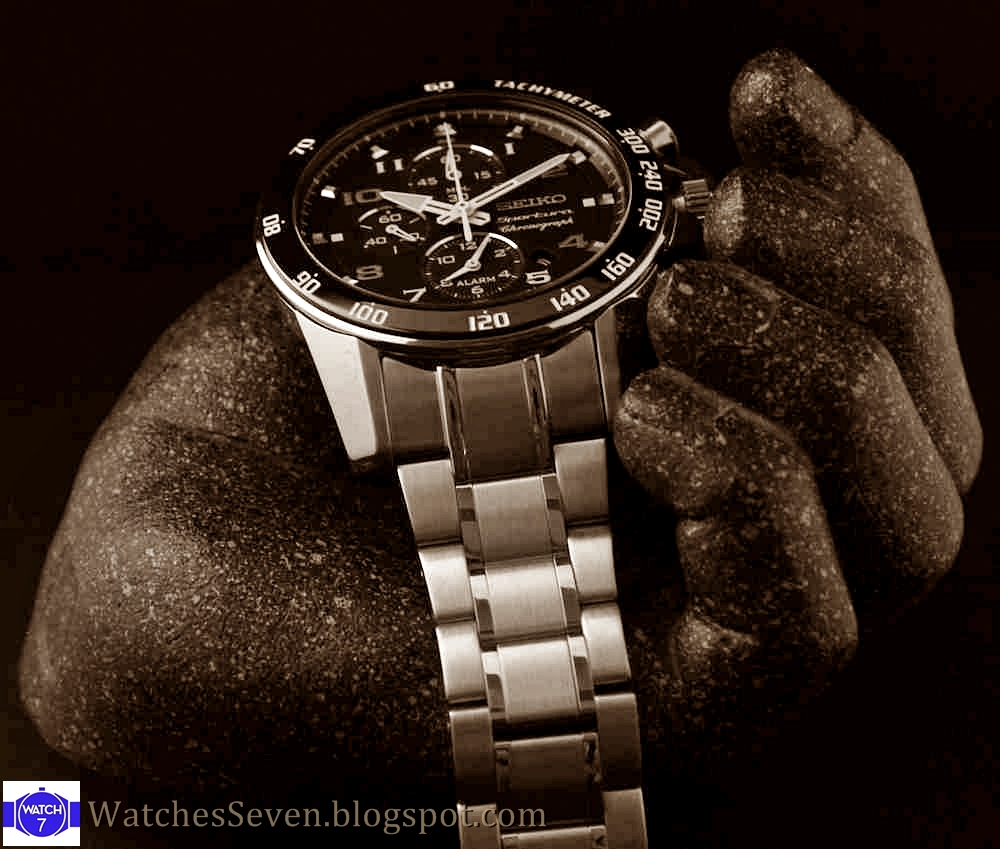 Watches 7: Seiko - Sportura FC Barcelona Alarm Chronograph