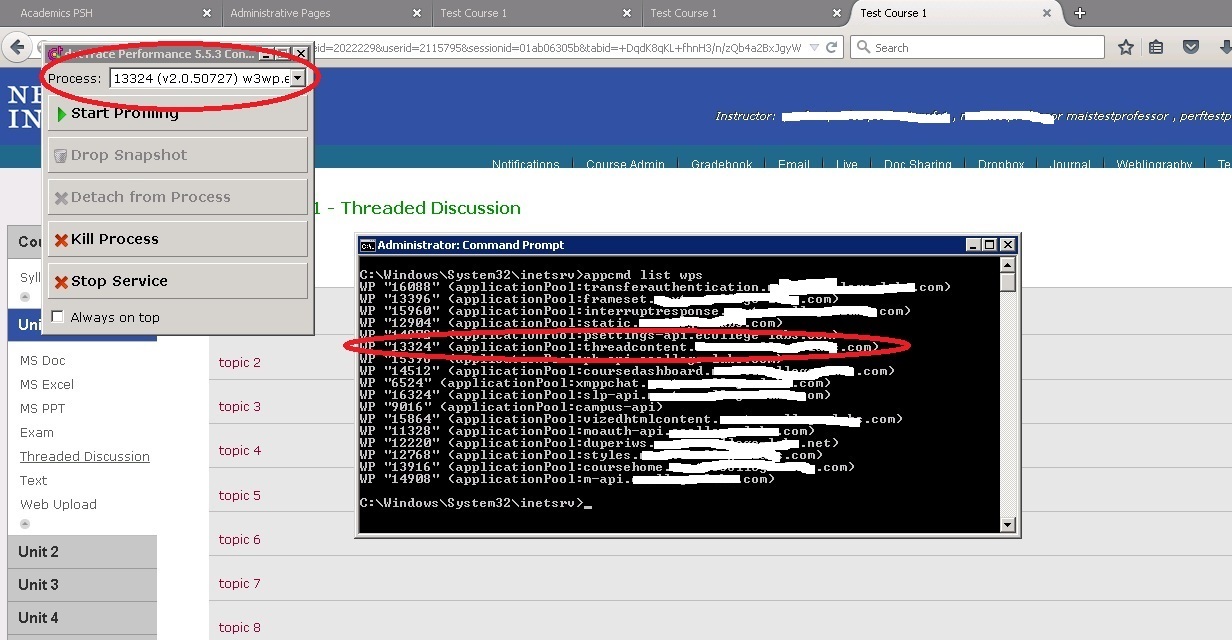 MalindaToPerfEngineering: How to Profile an IIS Web Application Using Jetbrains dotTrace