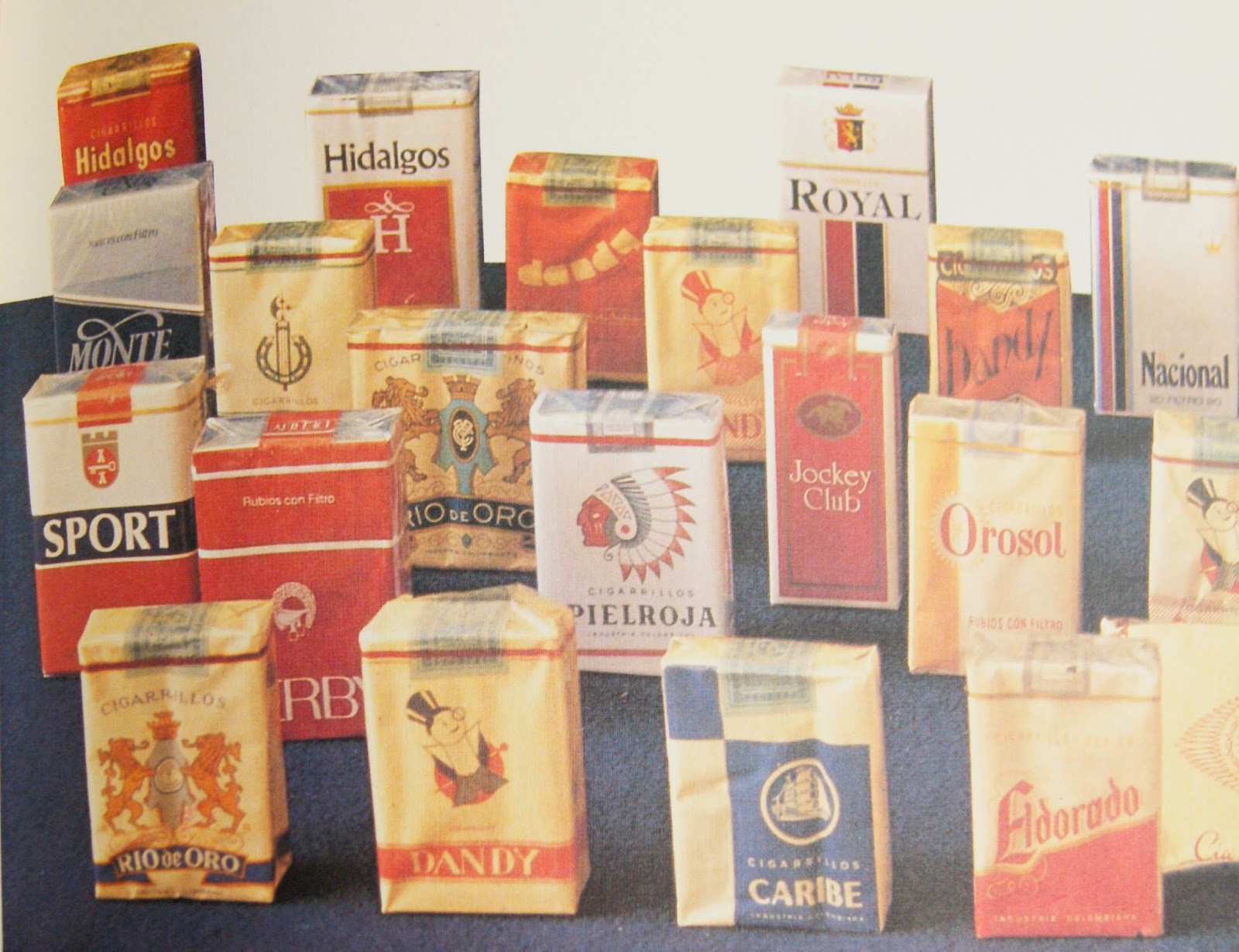 Piel Roja / Escuelas de Diseño: Cigarrillos Piel Roja. Desarrollo de ...
