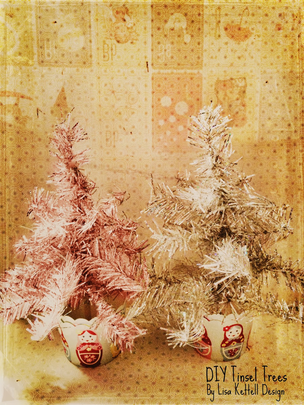 Faerie Enchantment: DIY Tinsel Trees