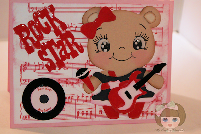 Teddy Bear Parade #35 "Rock Star"