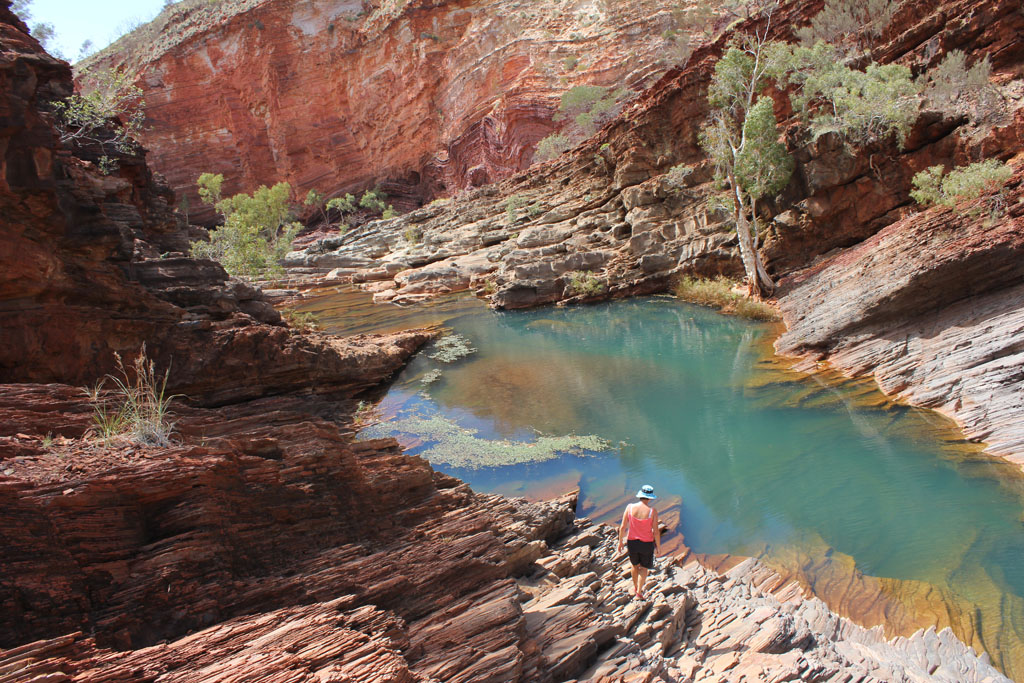 Jo & Stephen & a 4x4: Tom Price (The Pilbara) with a view of Mount ...