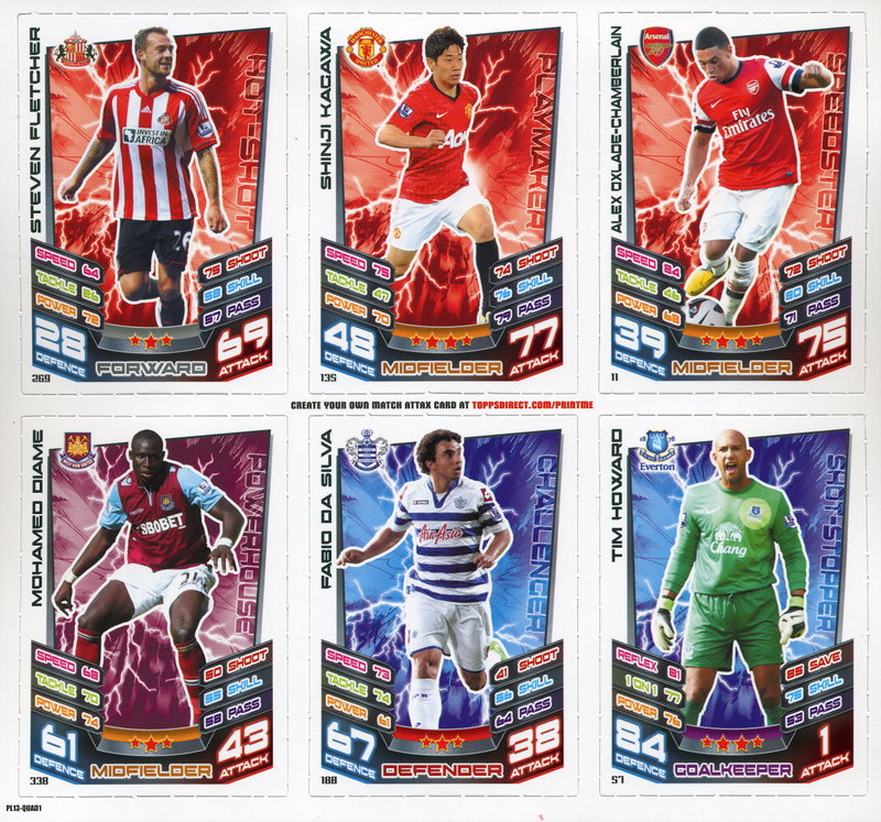 Football Cartophilic Info Exchange: Topps - Match Attax 2012/13 (02 ...
