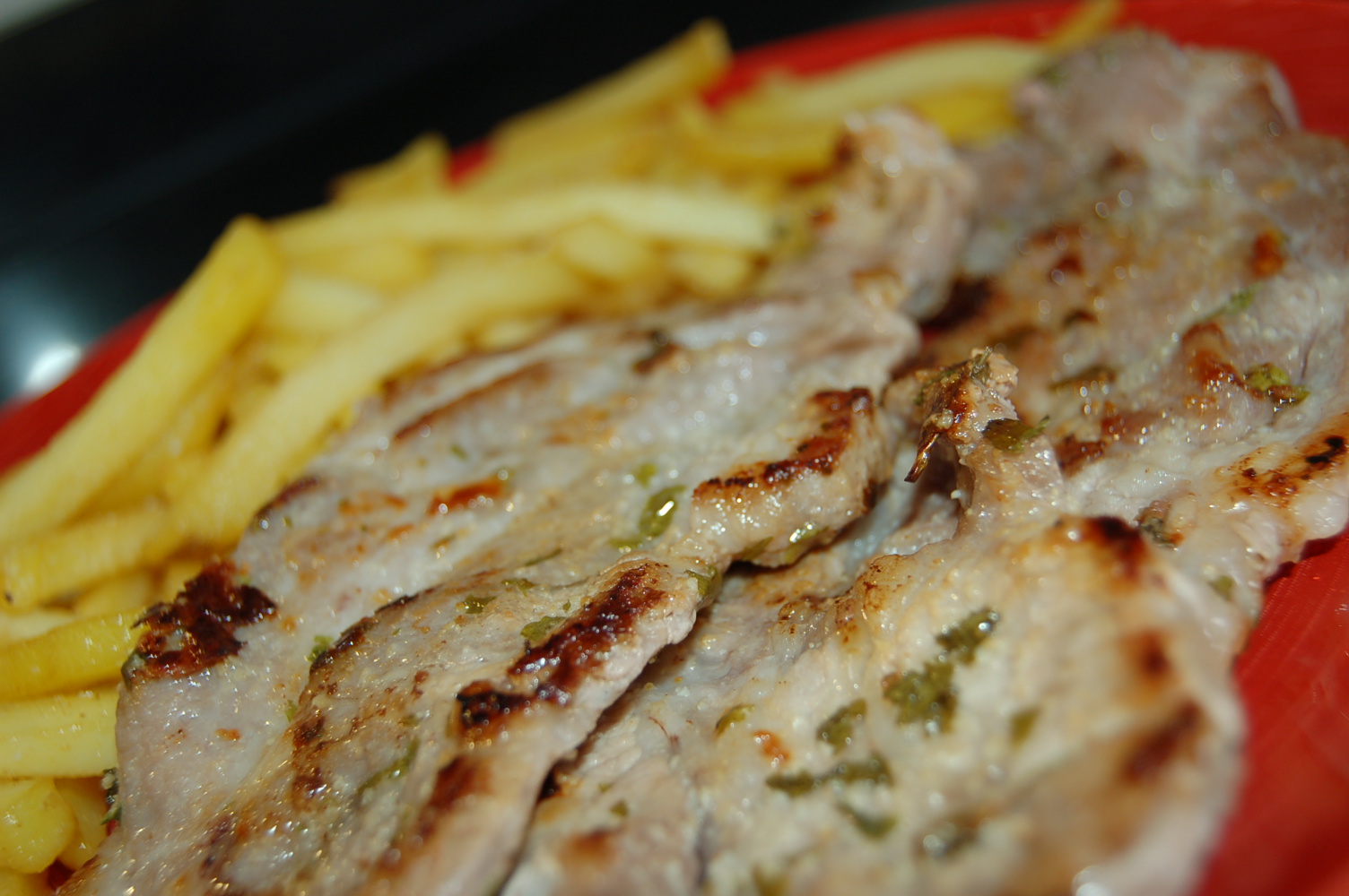 Filetes de Aguja de Cerdo a la Plancha ~ Aderezando Mi Cocina