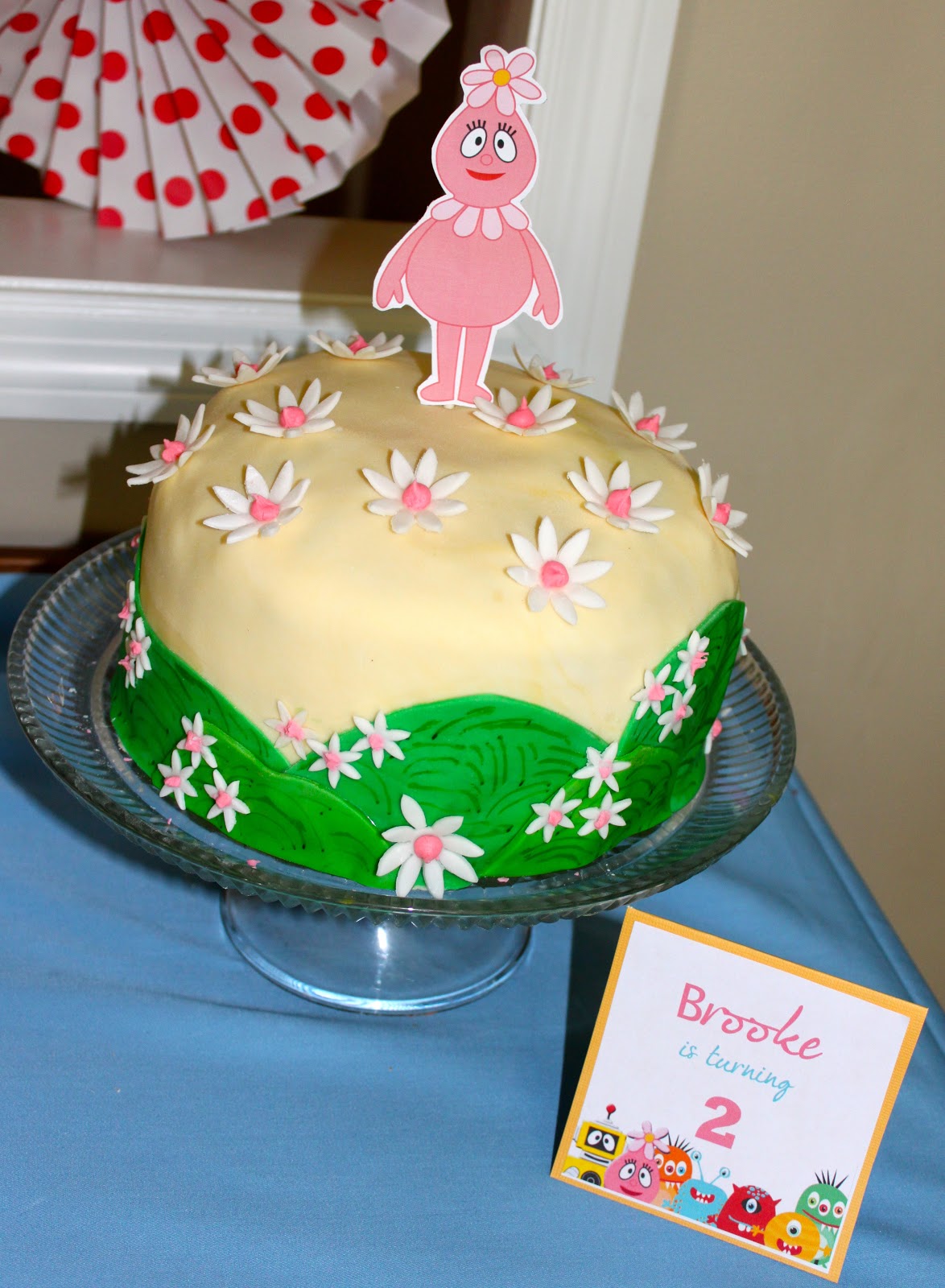 B. Creative Art with Dawn Lynn: Yo Gabba Gabba Foofa Cake