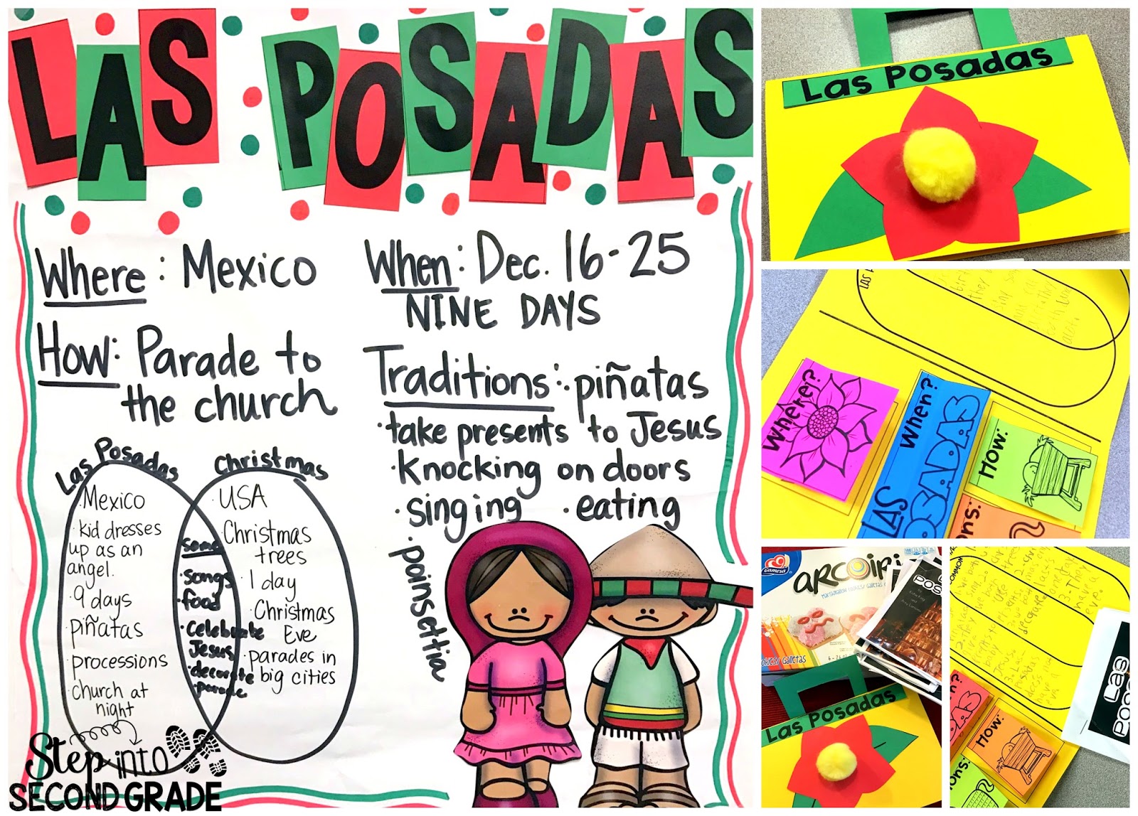 Las Posadas {with a freebie} | Step into 2nd Grade with Mrs. Lemons ...
