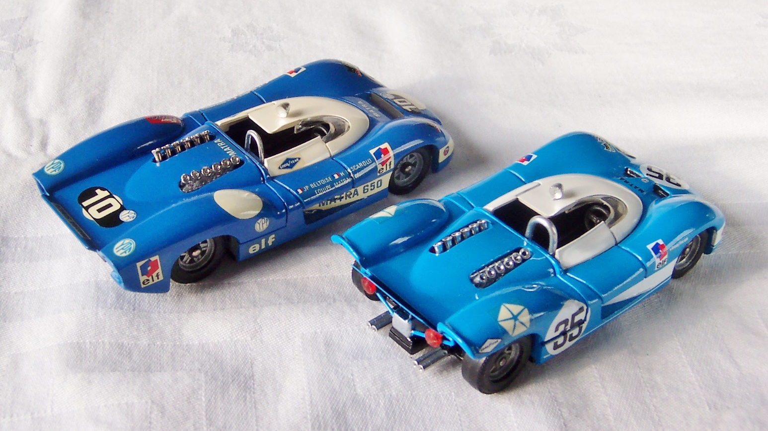 Modifications of 1:43 models: Matra