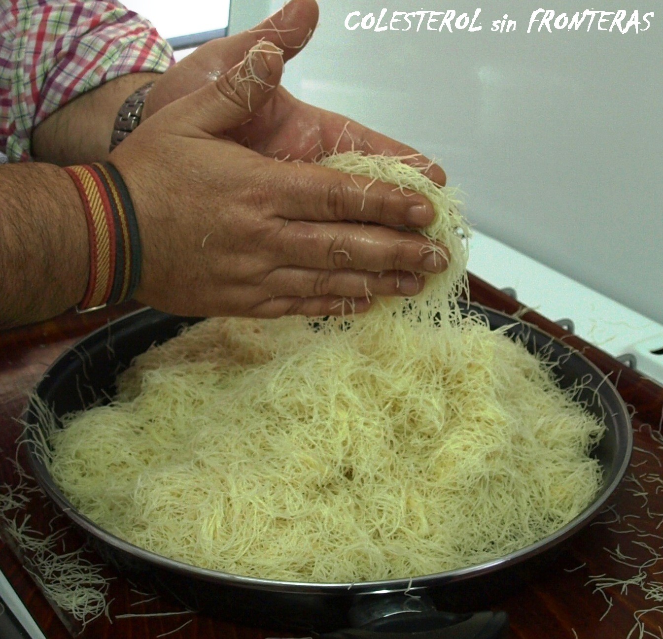 COLESTEROL SIN FRONTERAS: KNAFEH, KUNAFEH, KUNAFAH