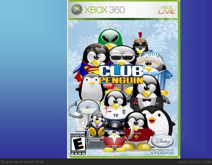 aventura club penguin: NOVO JOGO DO CP!(APENAS PARA XBOX 360)