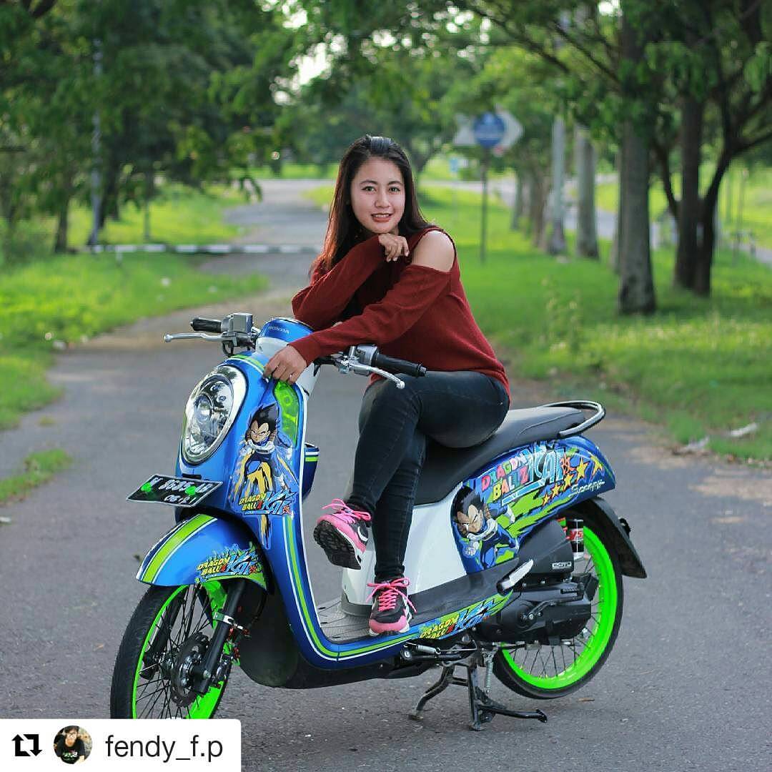 86 Foto Modifikasi Honda Scoopy Fi Retro Modern Terbaik