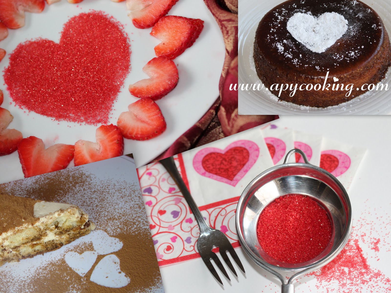 Apy Cooking: Hearts for Your Valentine / How to Sprinkle "Love" on Your ...