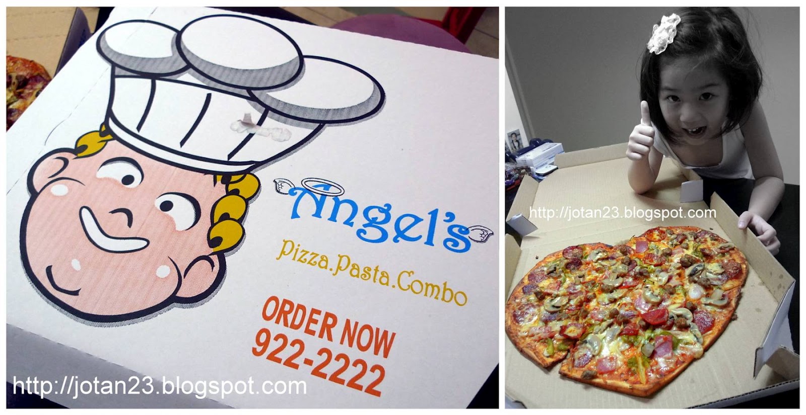 JOTAN23: PIZZA DELIVERY in METRO MANILA: Angel's Pizza Pasta Combo ...
