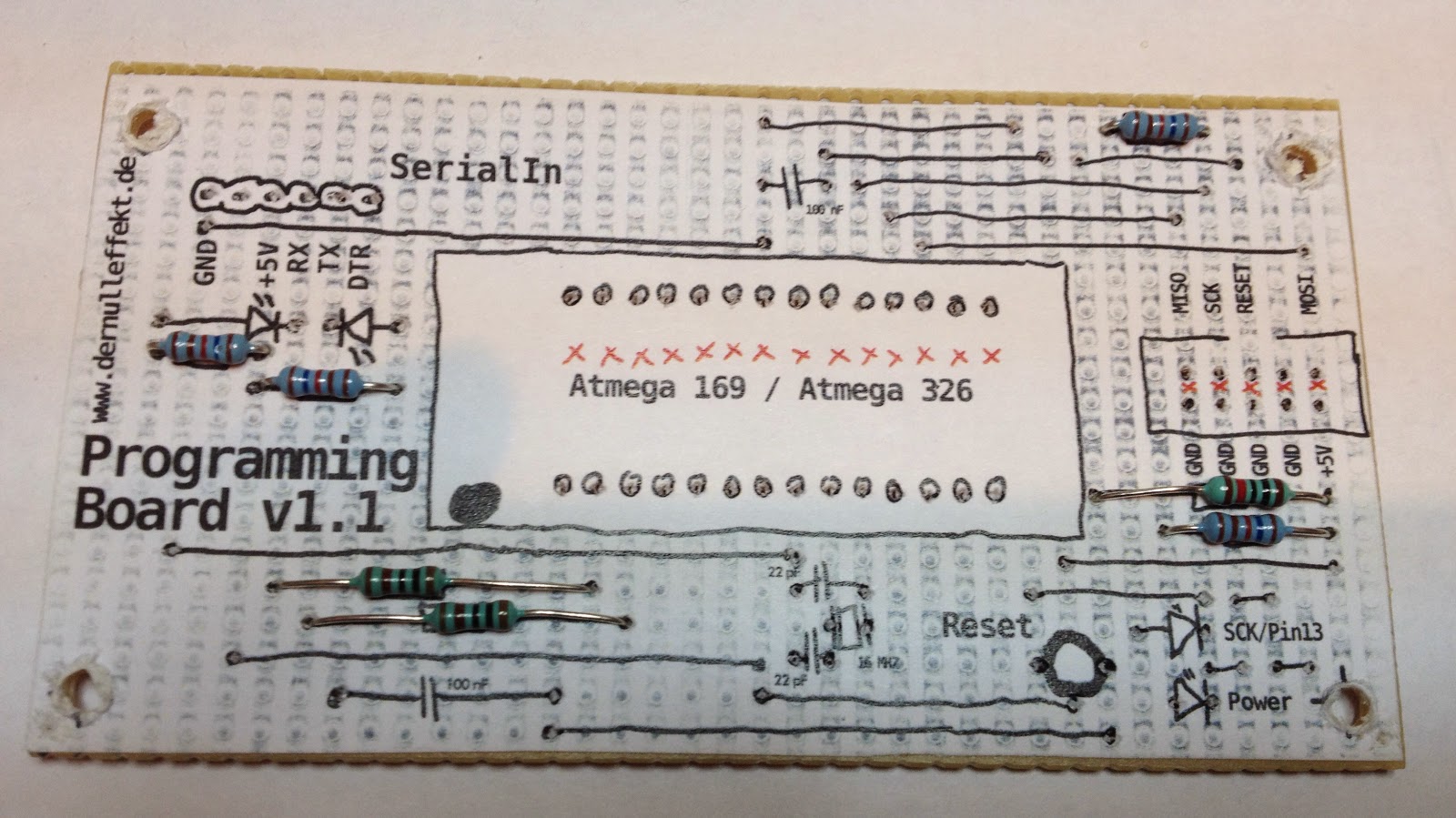 THD Arduino Projekte: Arduino Programmer Board, Teil 2 THD Arduino Projekte: Arduino Programmer Board, Teil 2