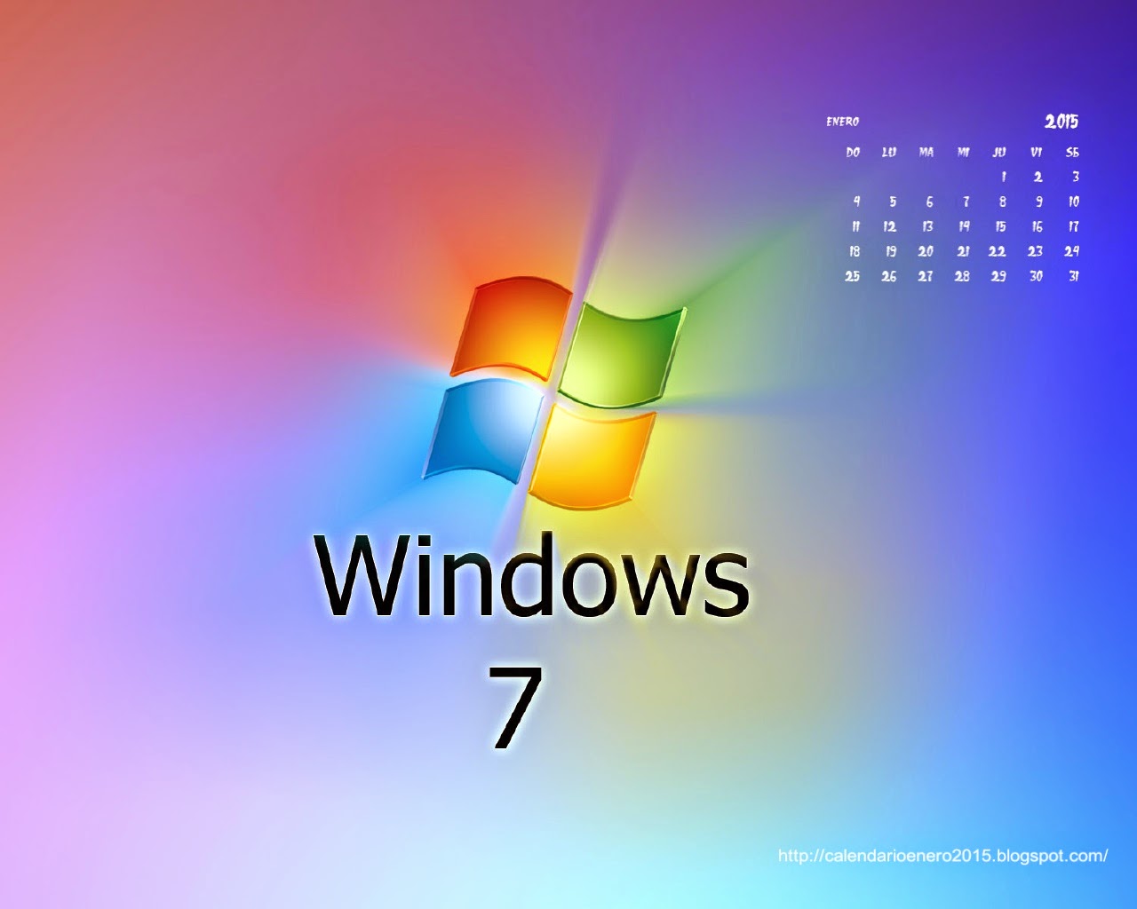 Calendario Enero 2015 Fondo de Pantalla - Calendario Para Imprimir ...