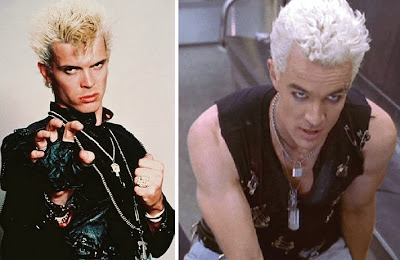 my new plaid pants: Gratuitous Billy Idol