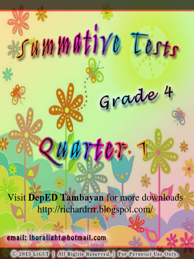 deped tambayan grade 4 - philippin news collections
