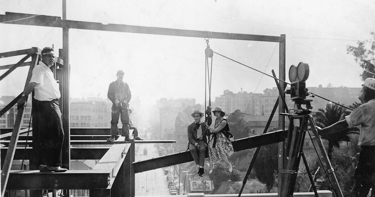 Harold Lloyd and Bebe Daniels in ‘Look Out Below’ (1919) ~ Vintage Everyday