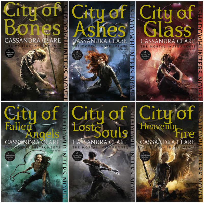 Wonderful Literature: Book Series Review: The Mortal Instruments ...