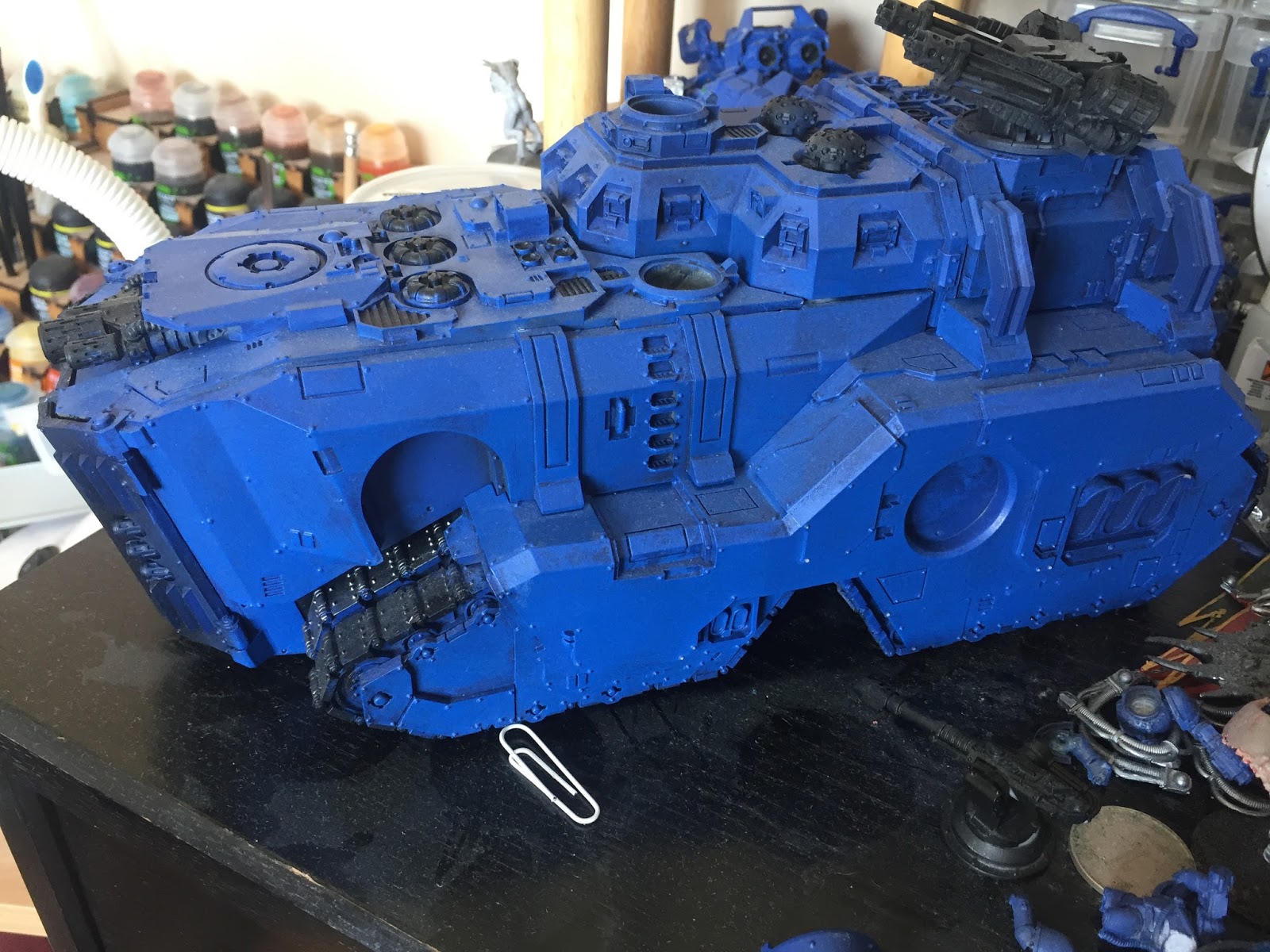 WeeMen: WIP - Ultramarine Mastodon - Heavy Assault Transport