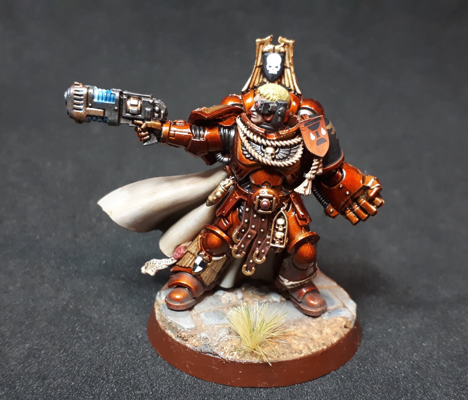 WarGameHobby: Primaris Captain with Power fist and plasma gun - Blood ...