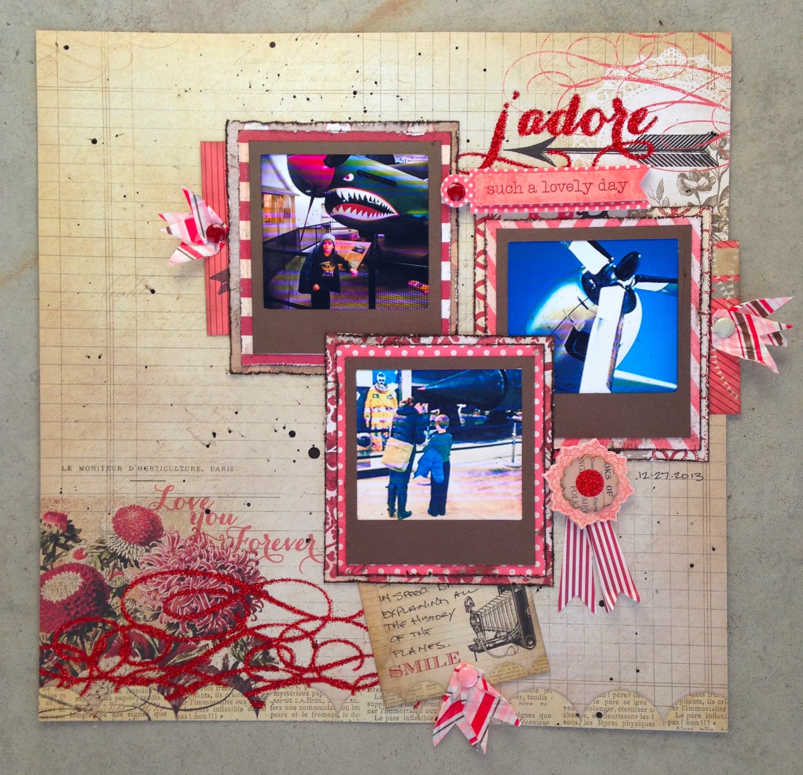 FotoBella: January Scrapbook Layout Challenge