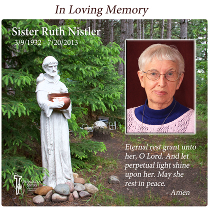 Book Reviews by Sister Ruth: Sad news