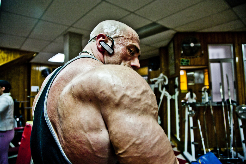 Muscle Lover: Spanish bodybuilder Roberto Del Amo